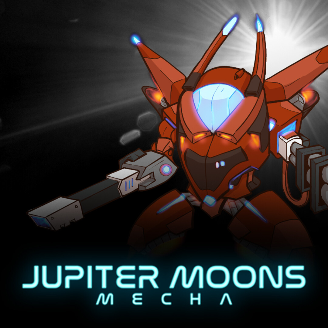 ArtStation - Jupiter Moons: Mecha - Scout mecha