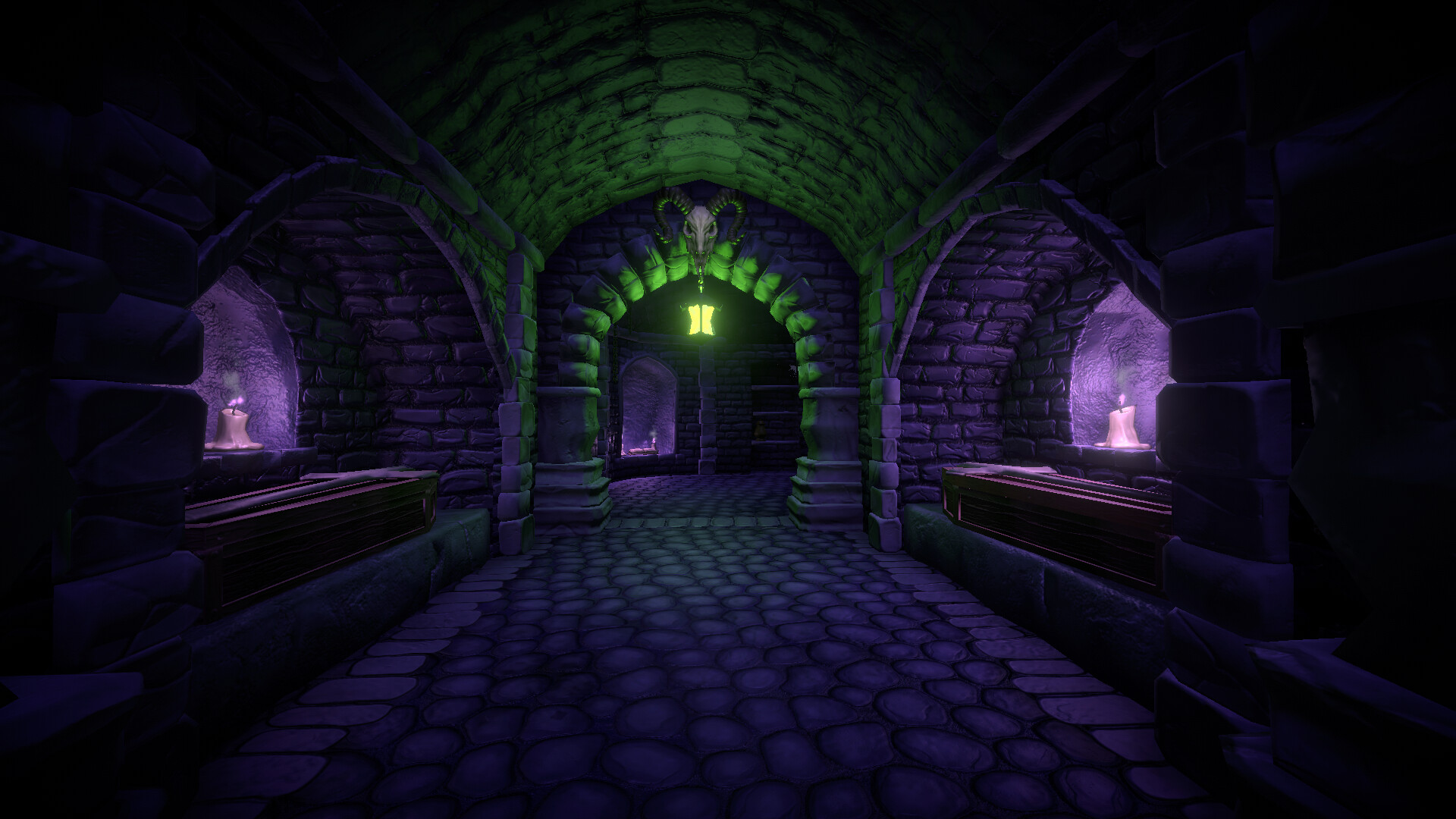 ArtStation - Witch's Crypt - 3D Environment