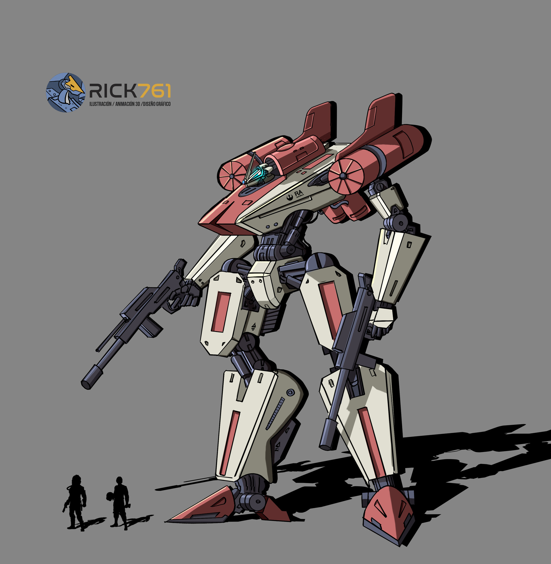 ArtStation - mecha A-wing