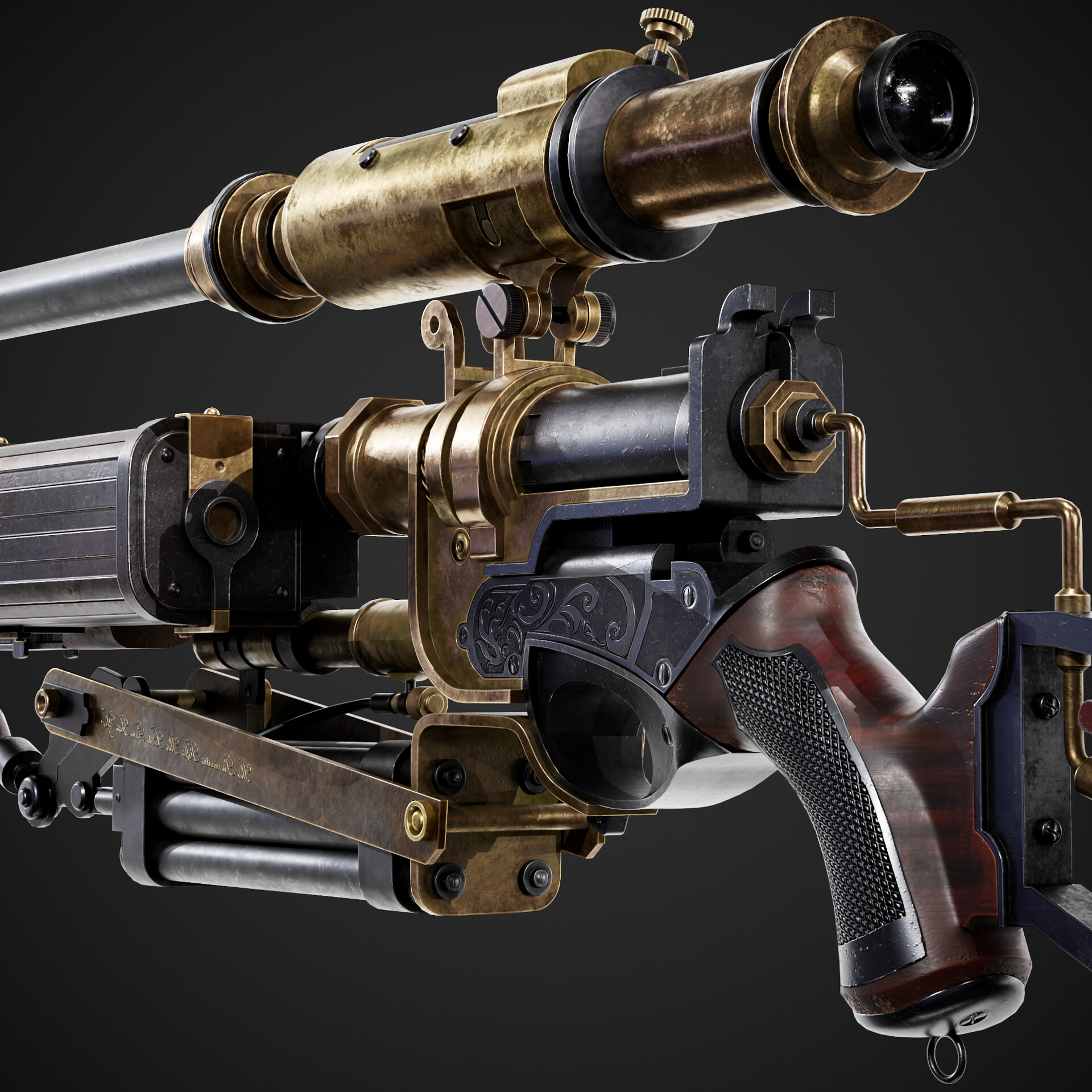 ArtStation - The Order: 1886 - Pneumatic Rifle Fan Art