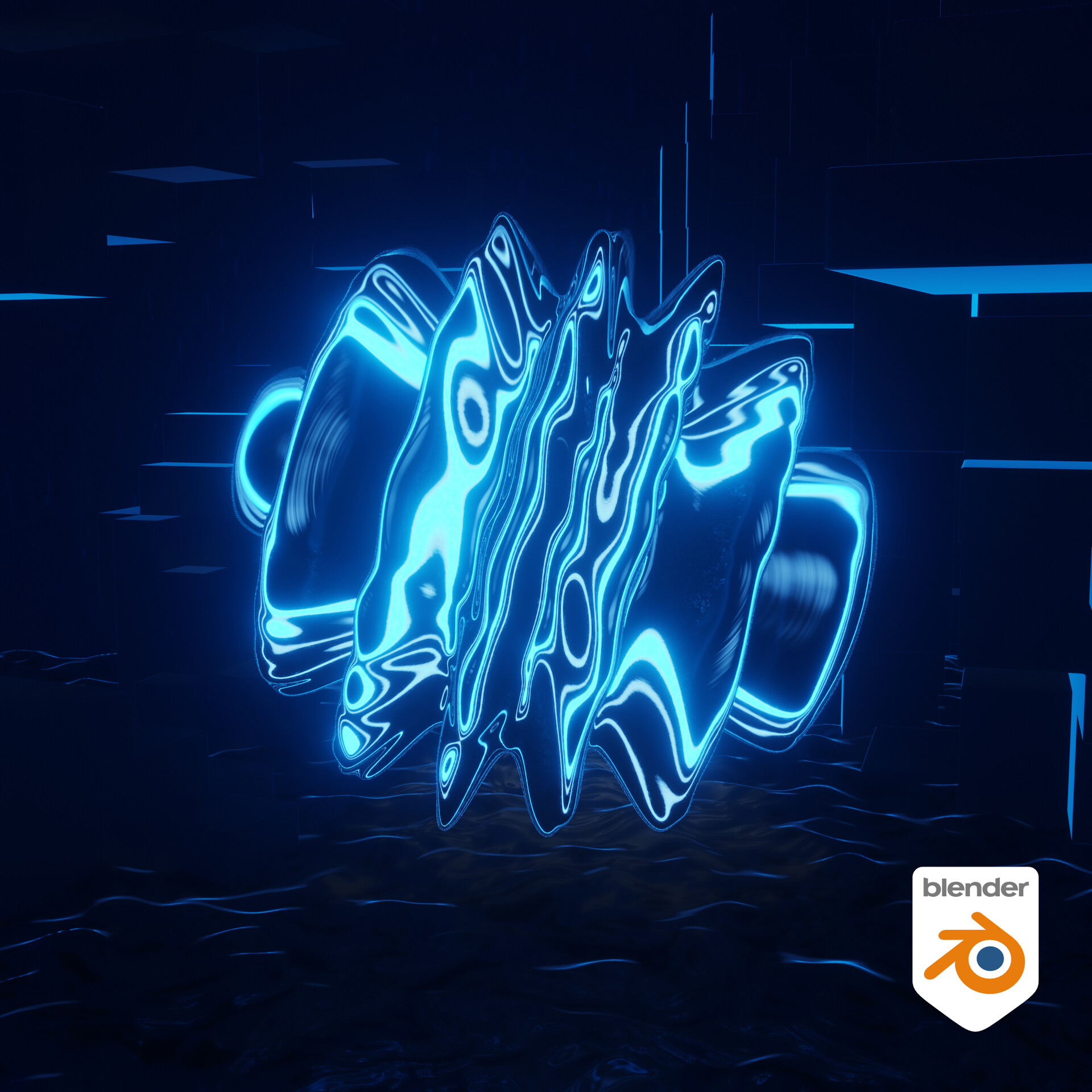 ArtStation - Pulsing orb VFX loop