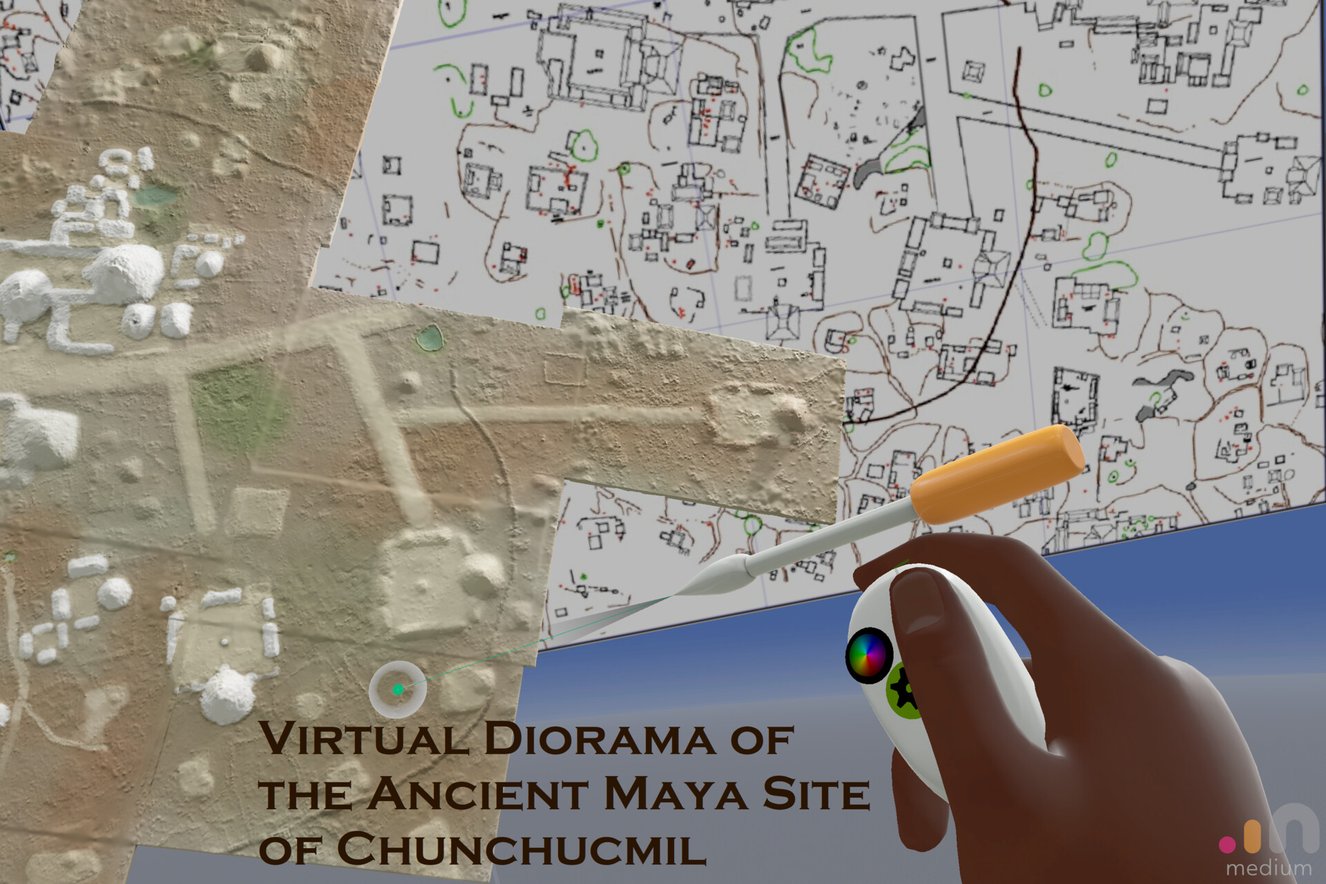 ArtStation - Virtual Diorama - Ancient Maya Site of Chunchucmil