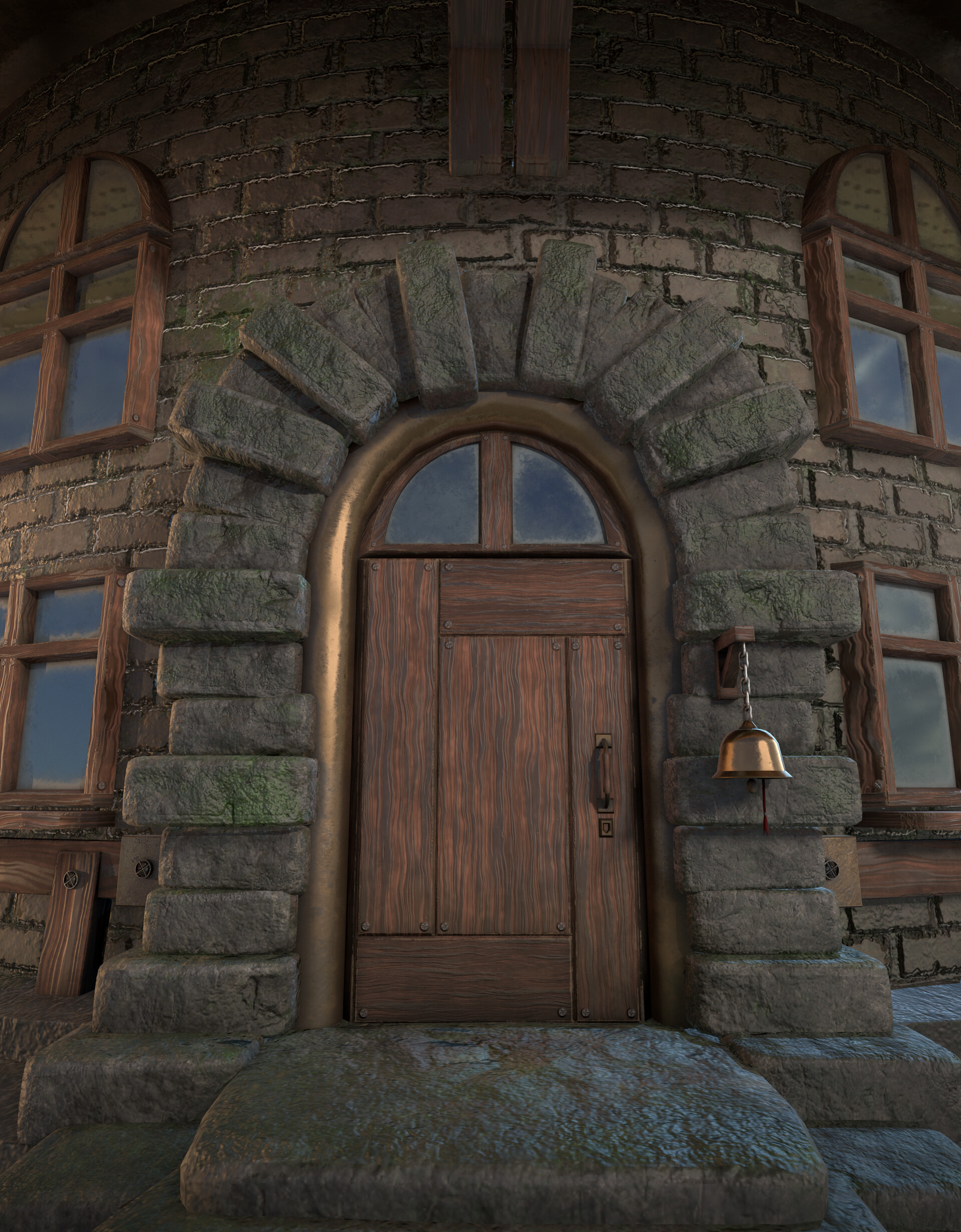 ArtStation - Stylized Building