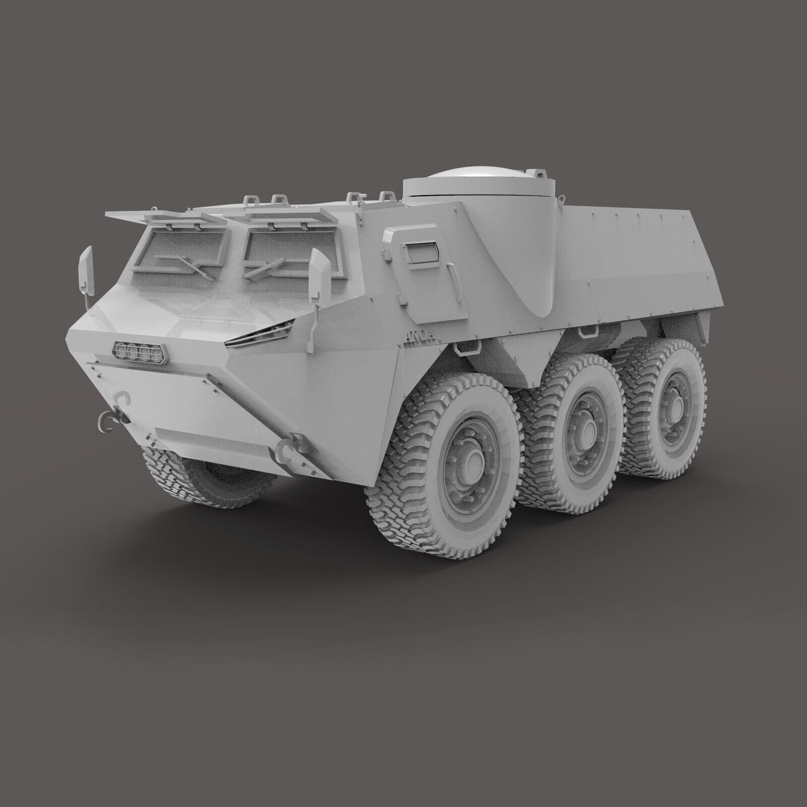 ArtStation - ANOA APC 6X6 (Base Model), Fajar Ismail