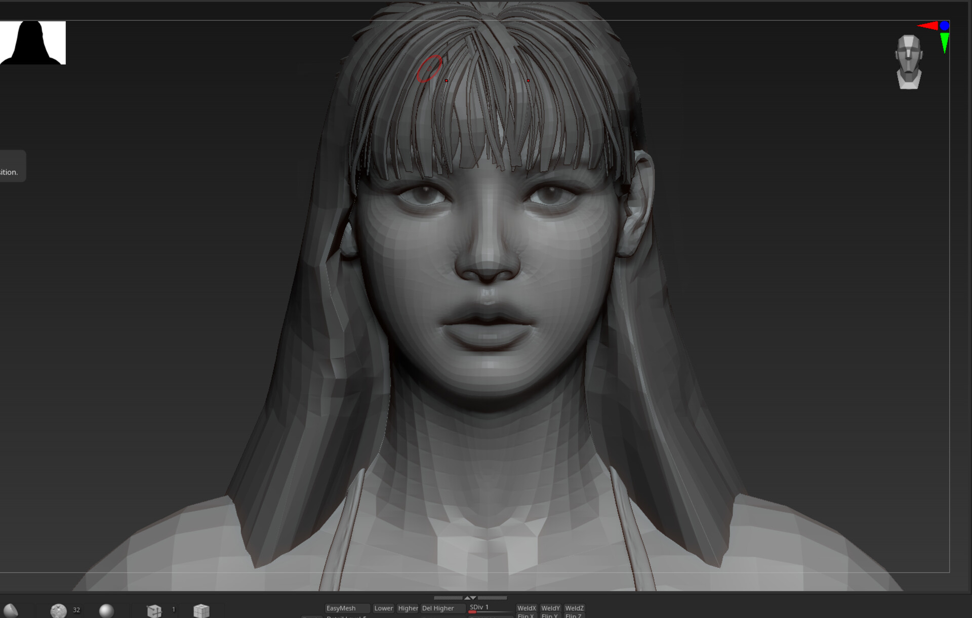 ArtStation - Quick sculpt Il, Mod Ratchata
