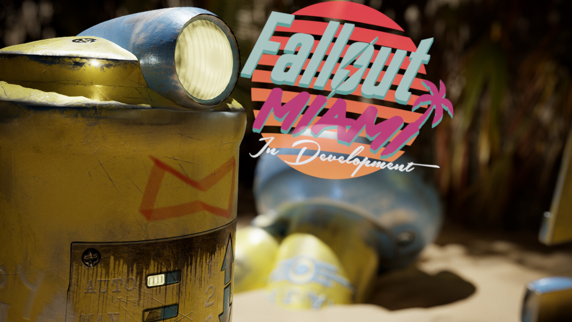ArtStation - Fallout Miami VAULT ROOMBA - MULTIPLE VARIANTS