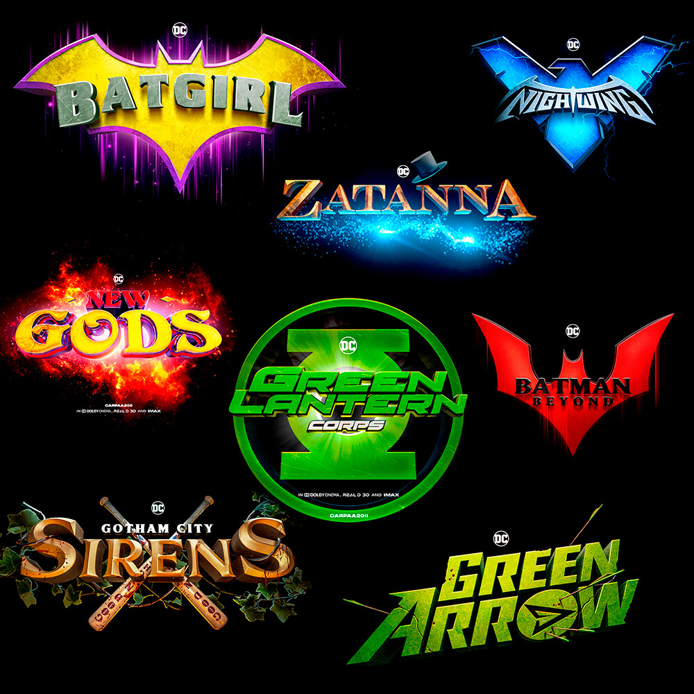 ArtStation - DC Logos 2020