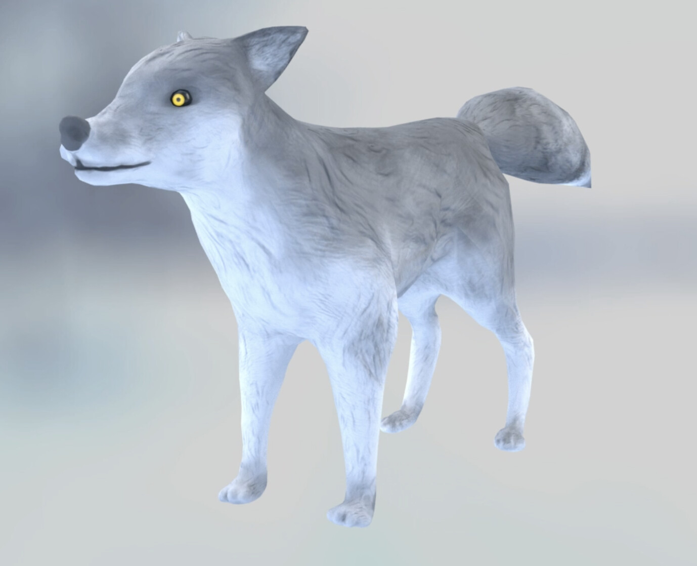 ArtStation - Wolf 3D Model