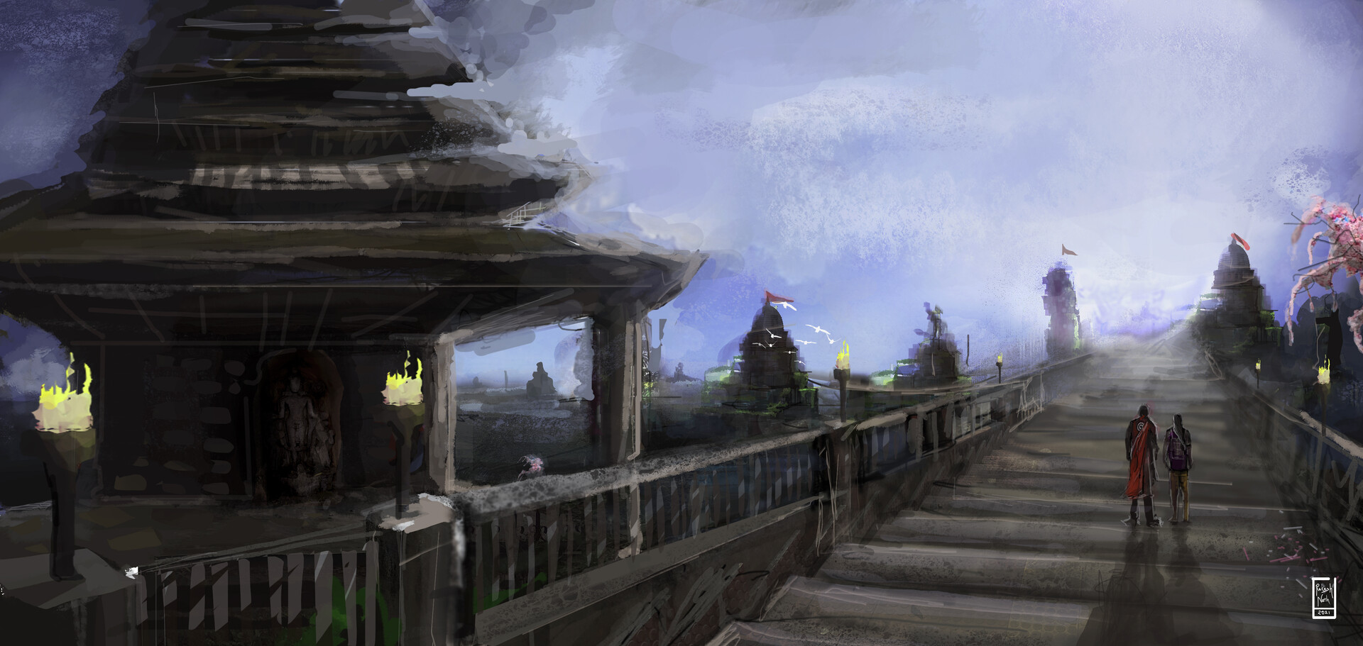 ArtStation - Concept art( Heven go soul)