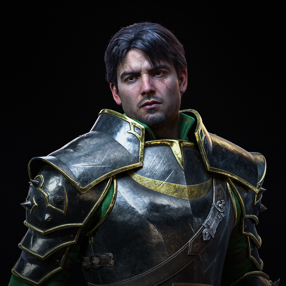 ArtStation - December Knight - Part VI - Contraposto