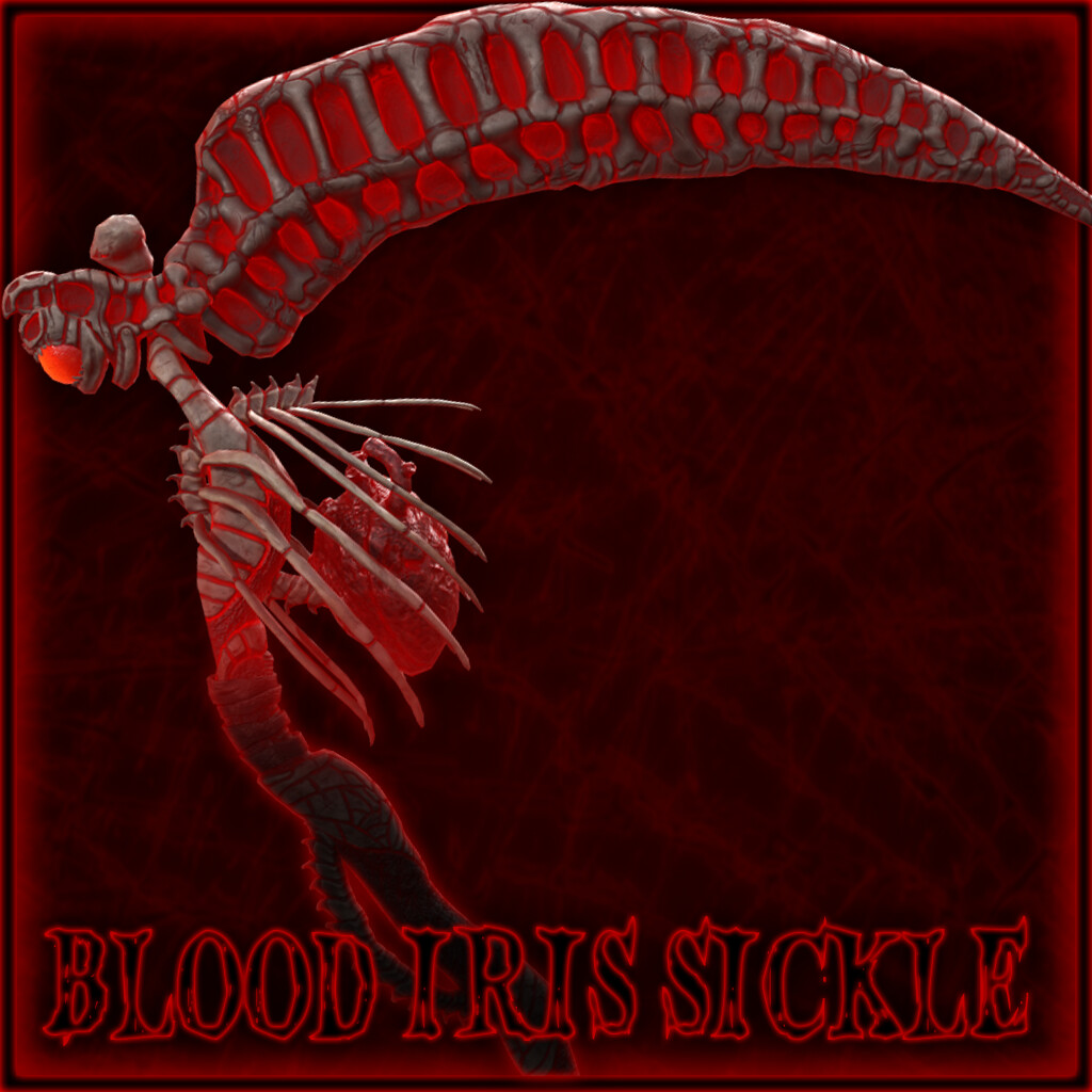 ArtStation - blood iris sickle