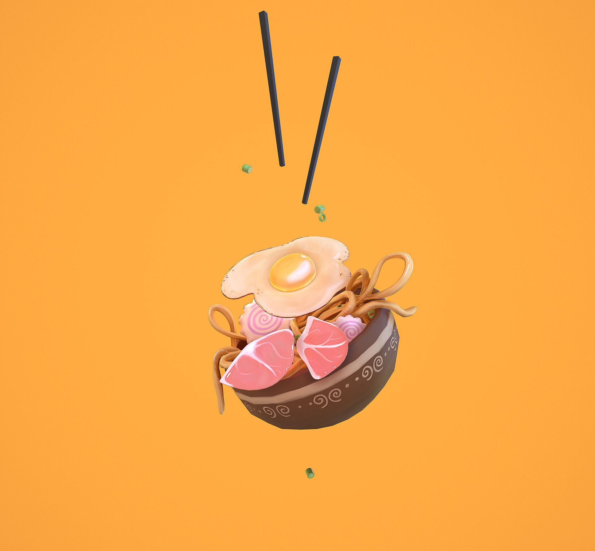 ArtStation - Ramen Prop