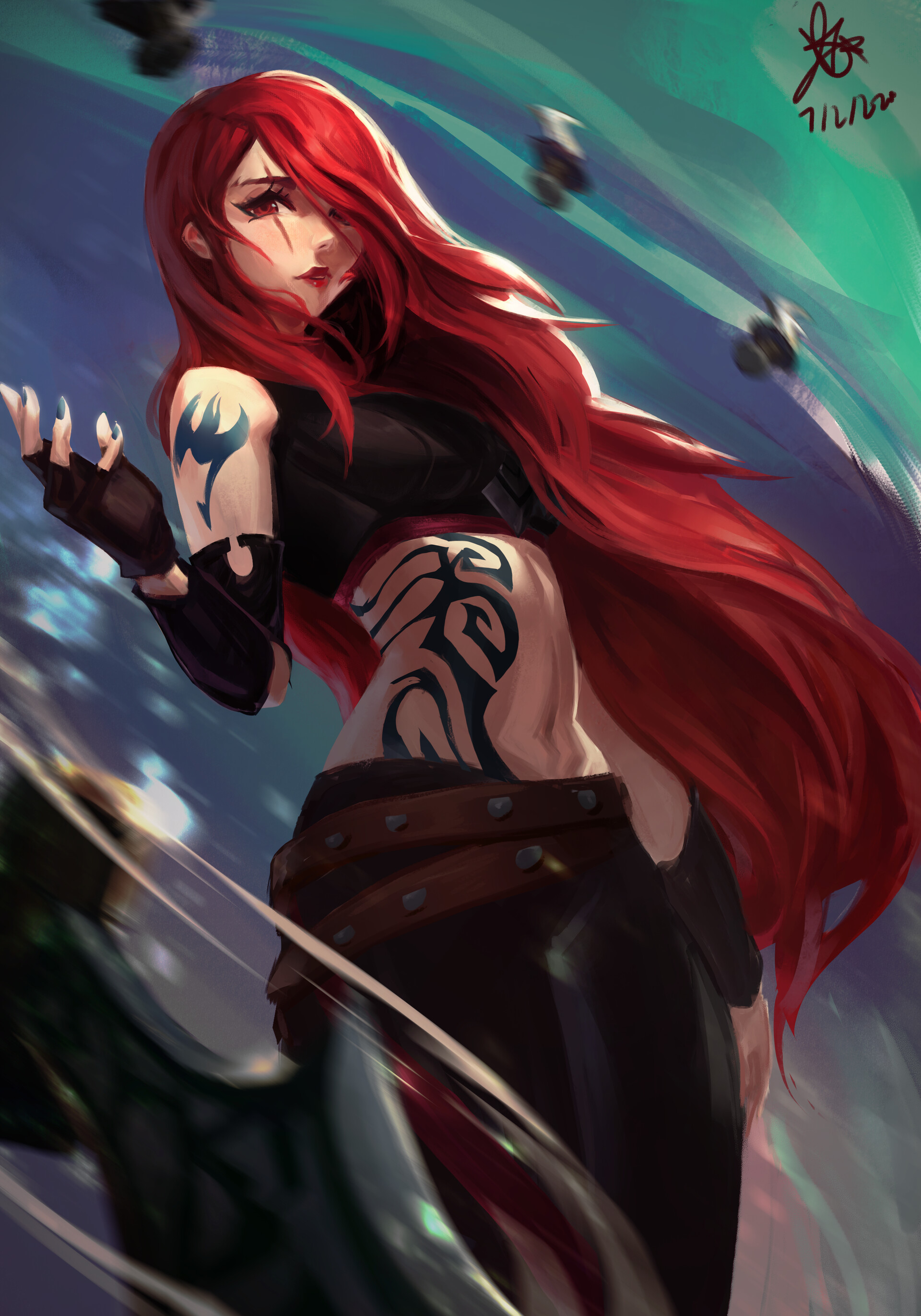 ArtStation - Erza X Katarina