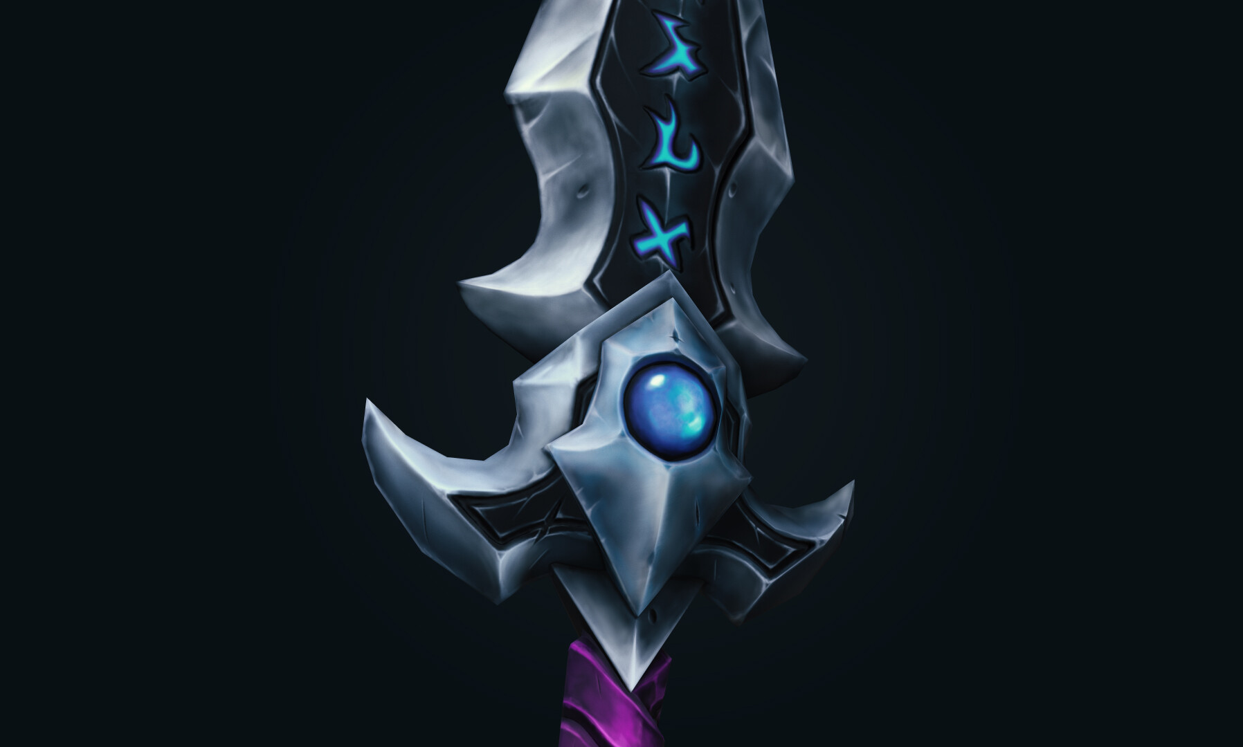 Sergey Shevchenko - Ice Dagger Hand-Paint