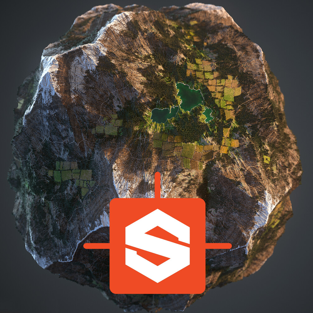 ArtStation - Substance Designer Terrain Generator