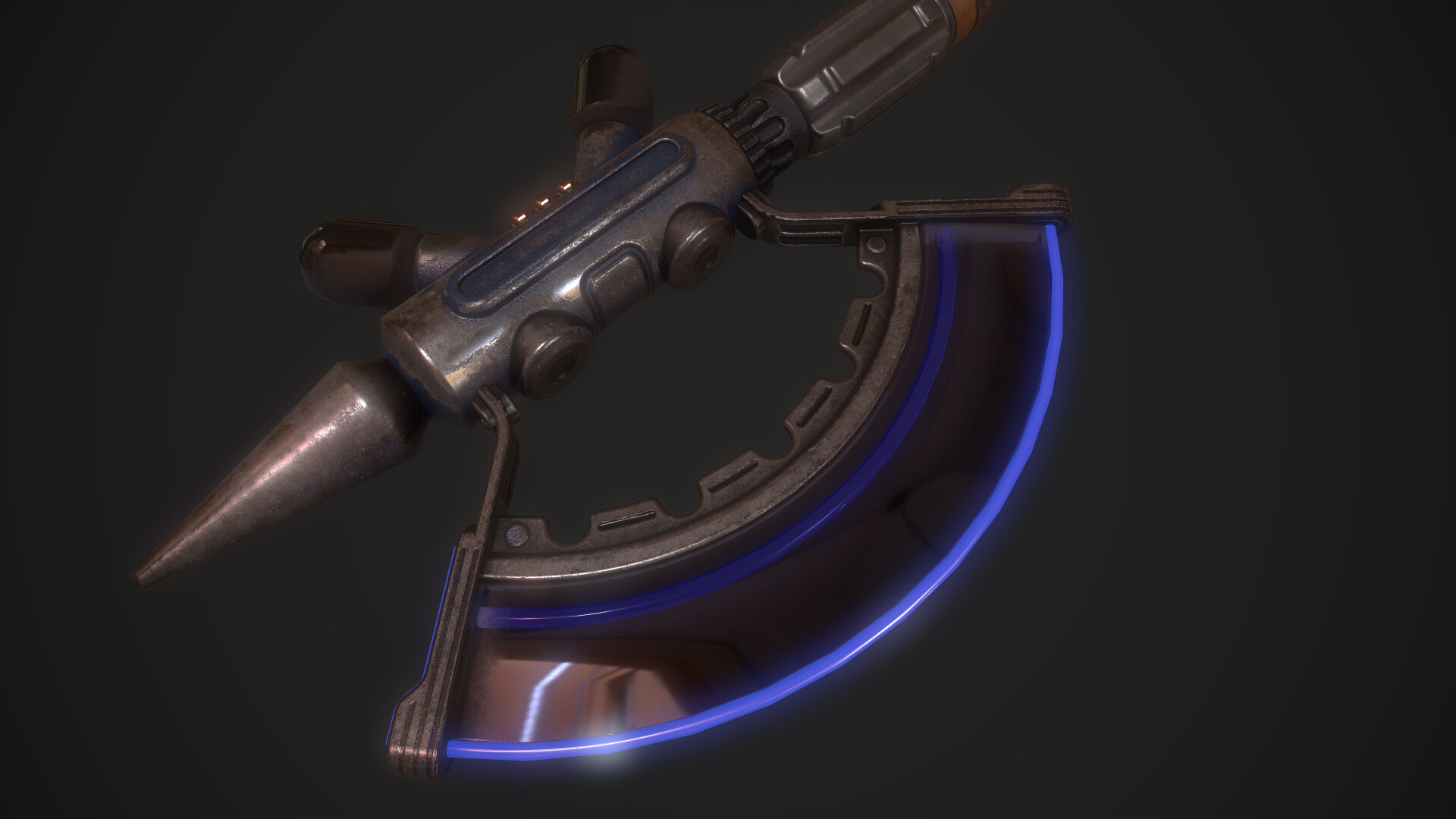 ArtStation - Protonic Axe Weapons