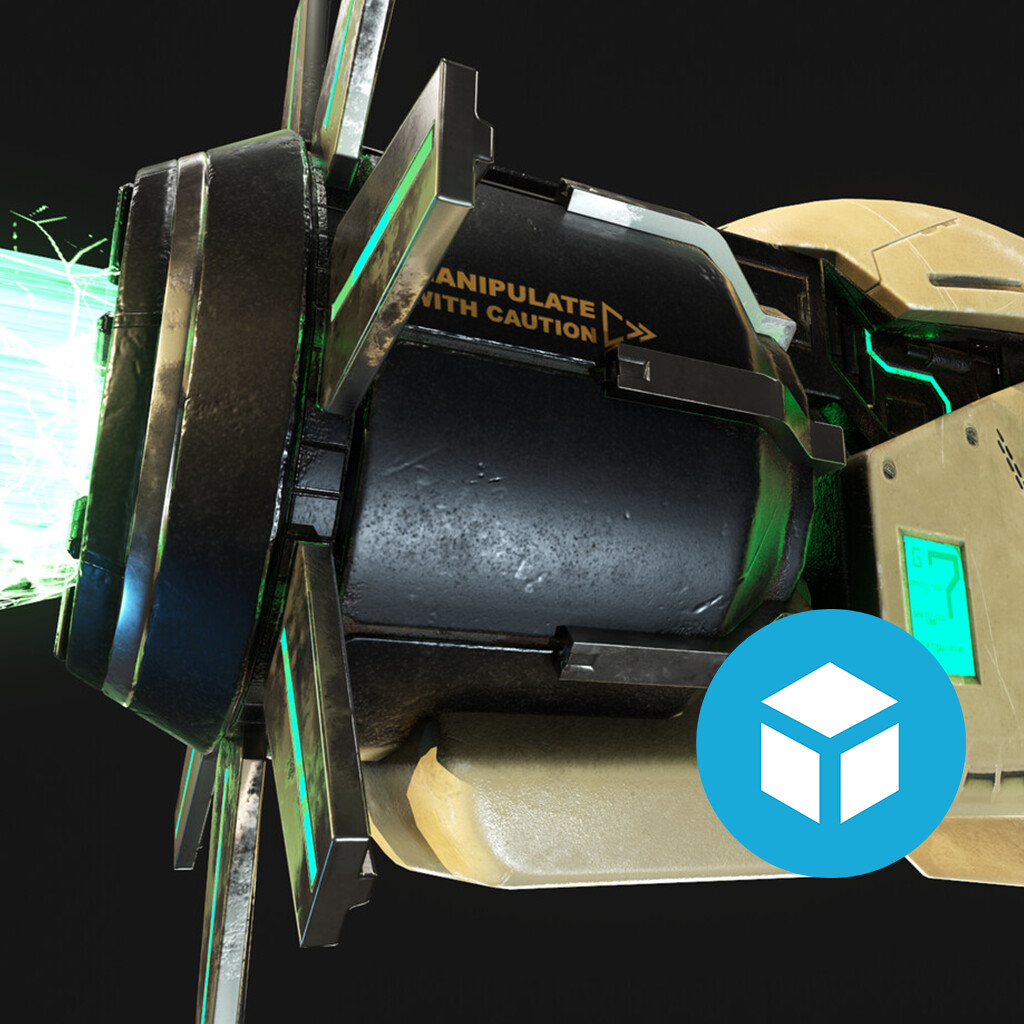 ArtStation - Gravity Field Generator Gun