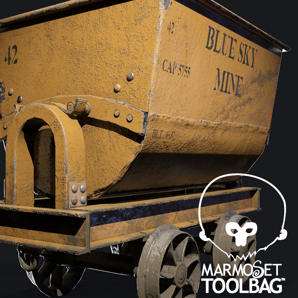 ArtStation - Mine Cart