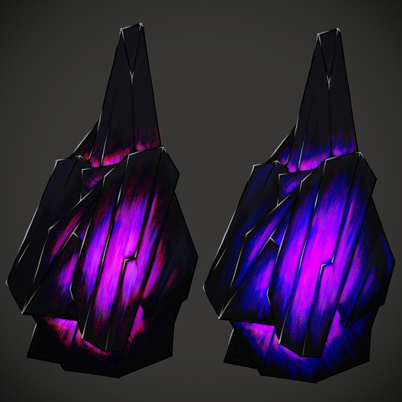 ArtStation - Crystals - Concept Work