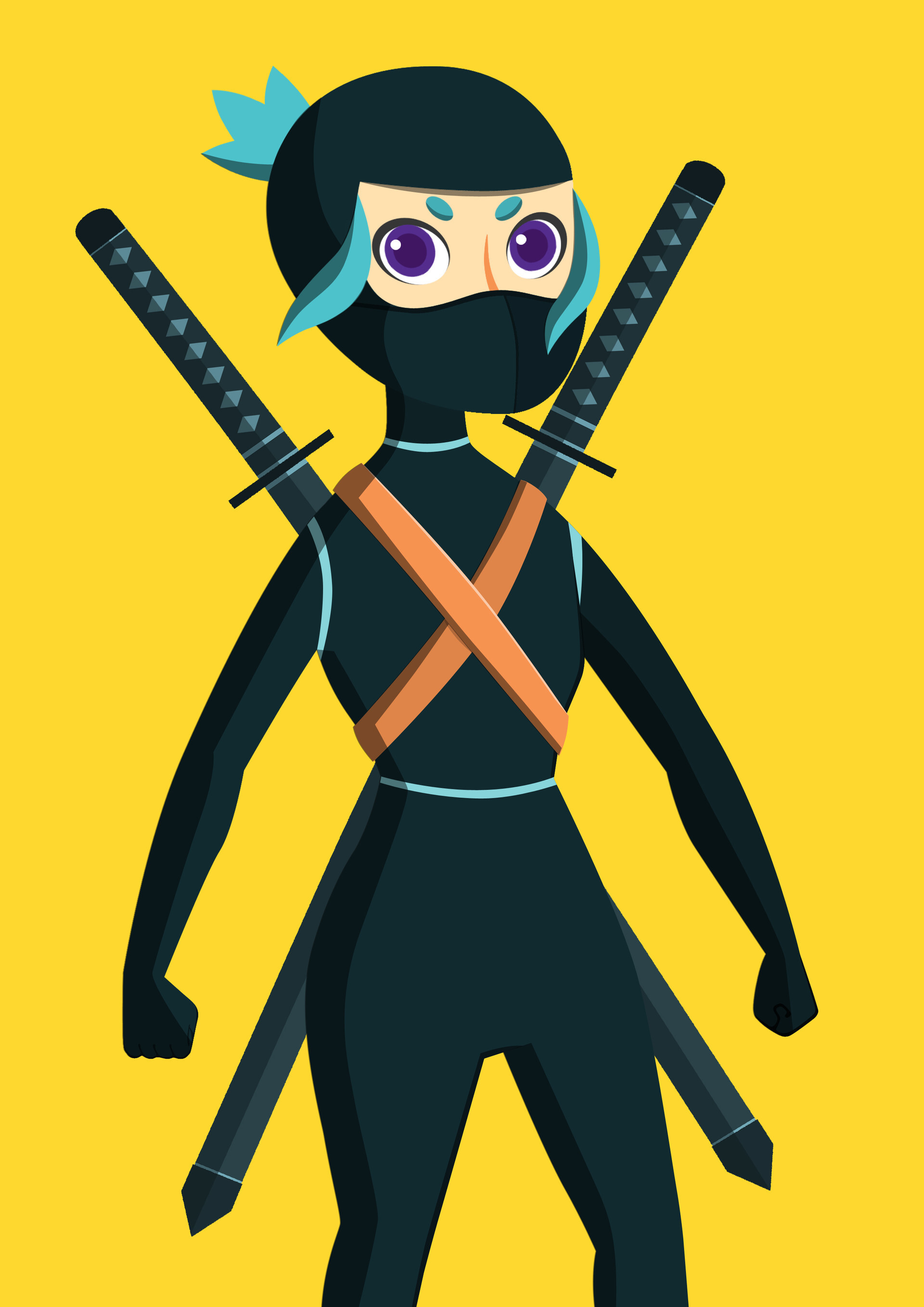 ArtStation - Virtual Ninja Avatar