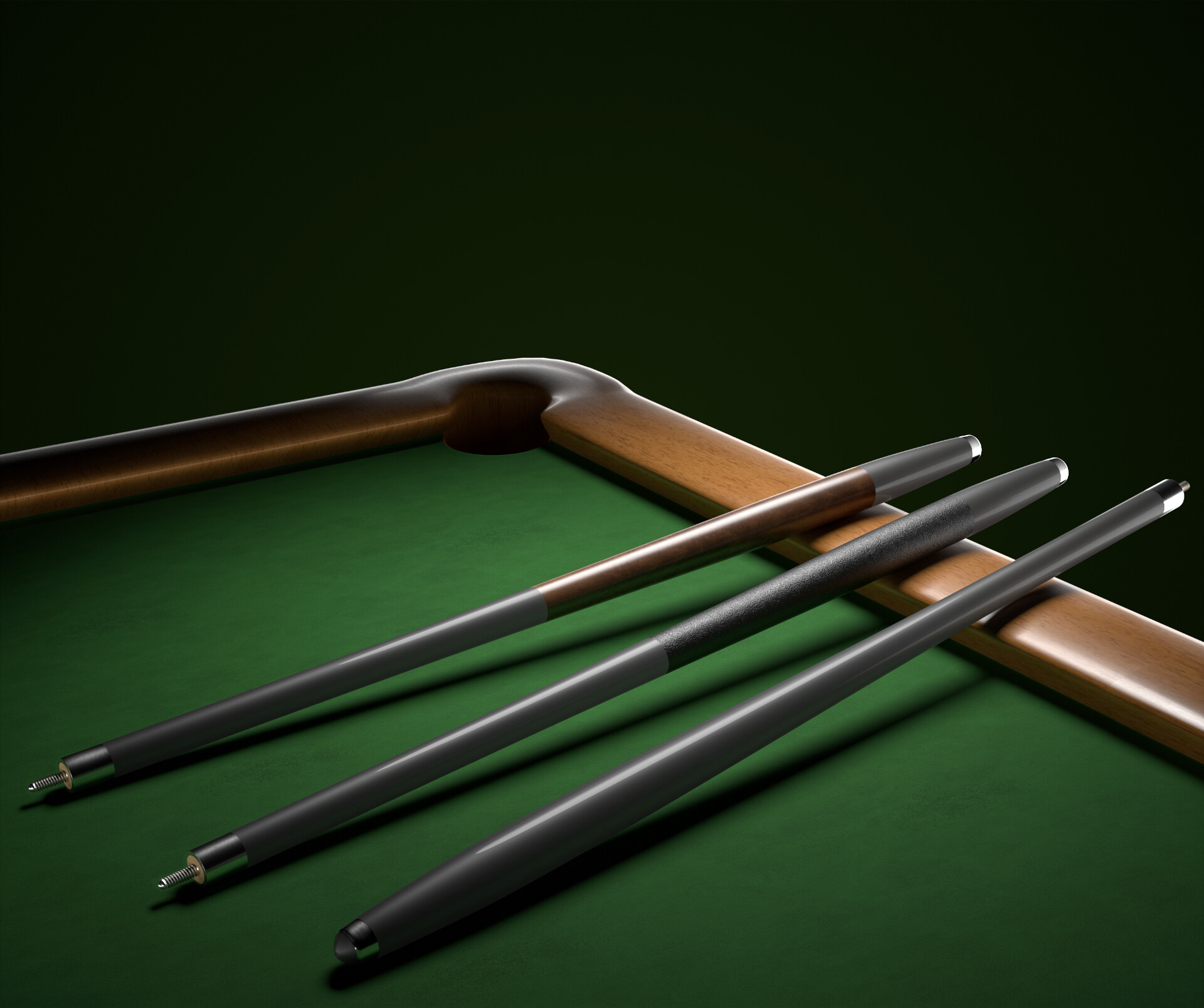 ArtStation - Billiard Cue Product Viz