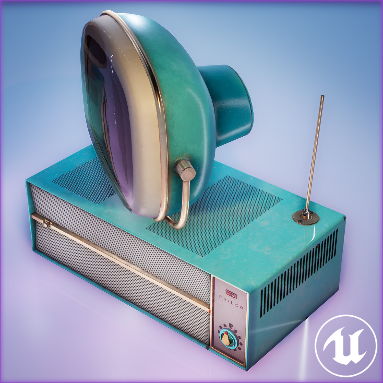 ArtStation - Retro TV