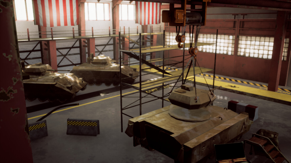 ArtStation - Vehicle Hangar - CW Series