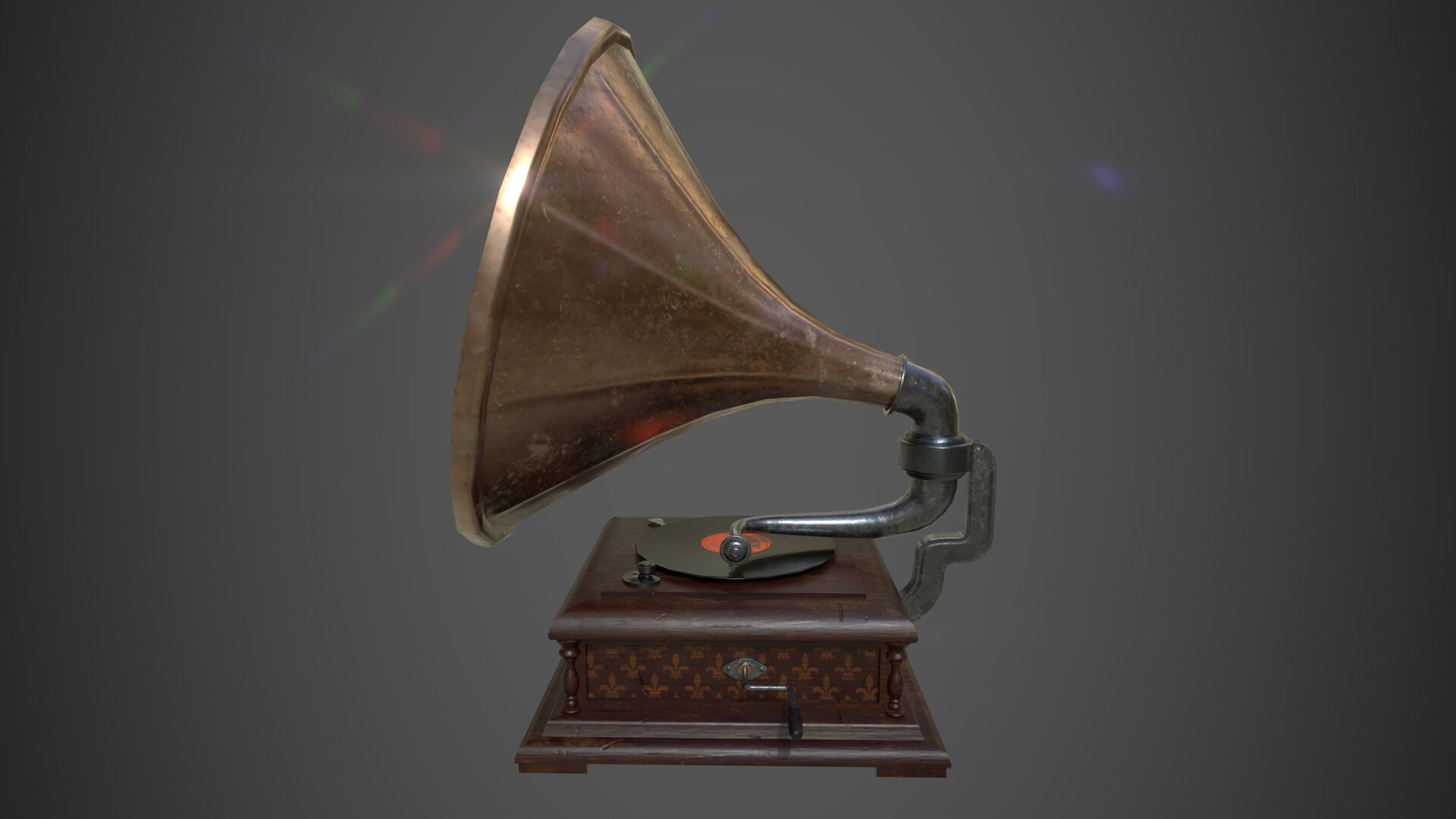 ArtStation - Victorian Style GramoPhone