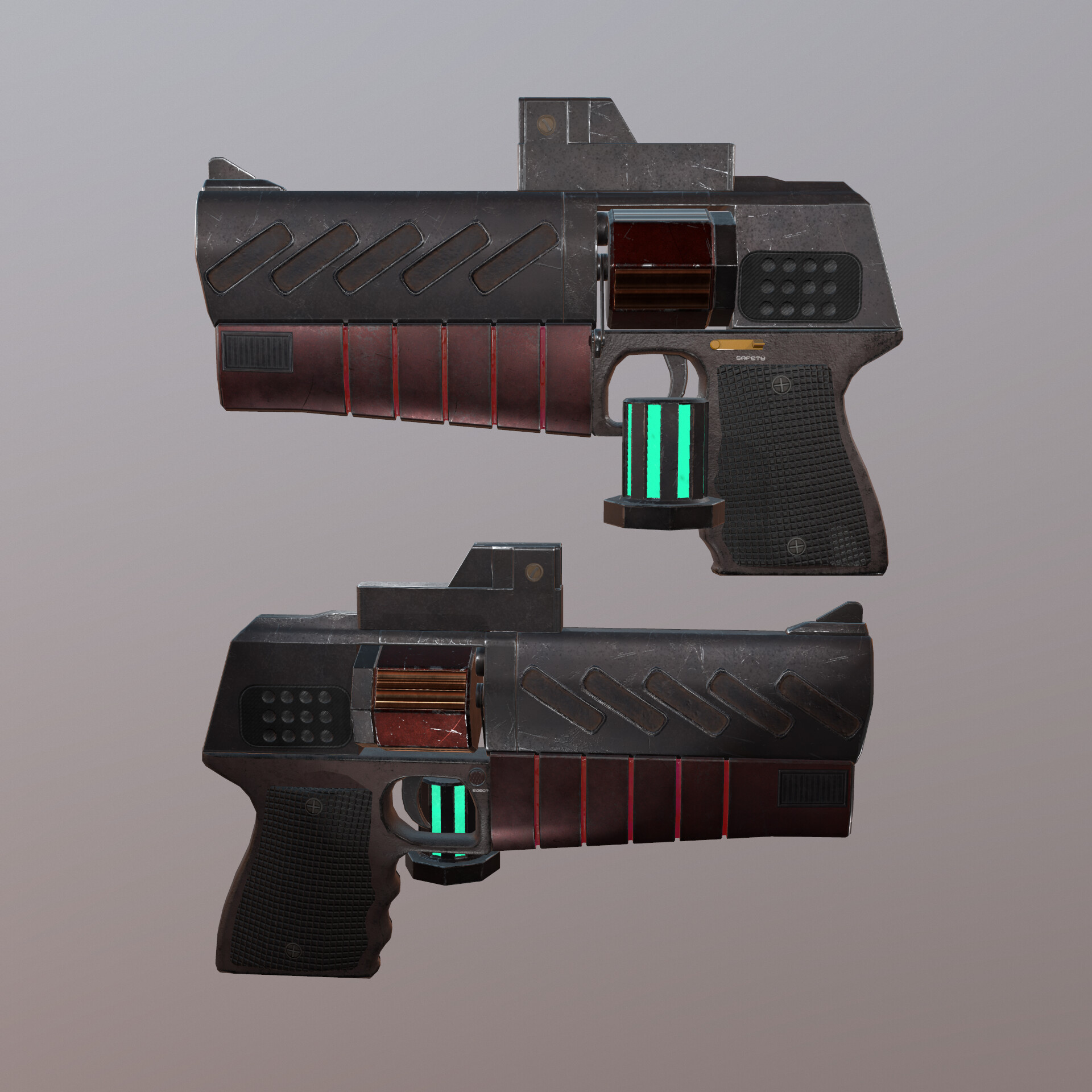 ArtStation - Omega Outlander Revolver