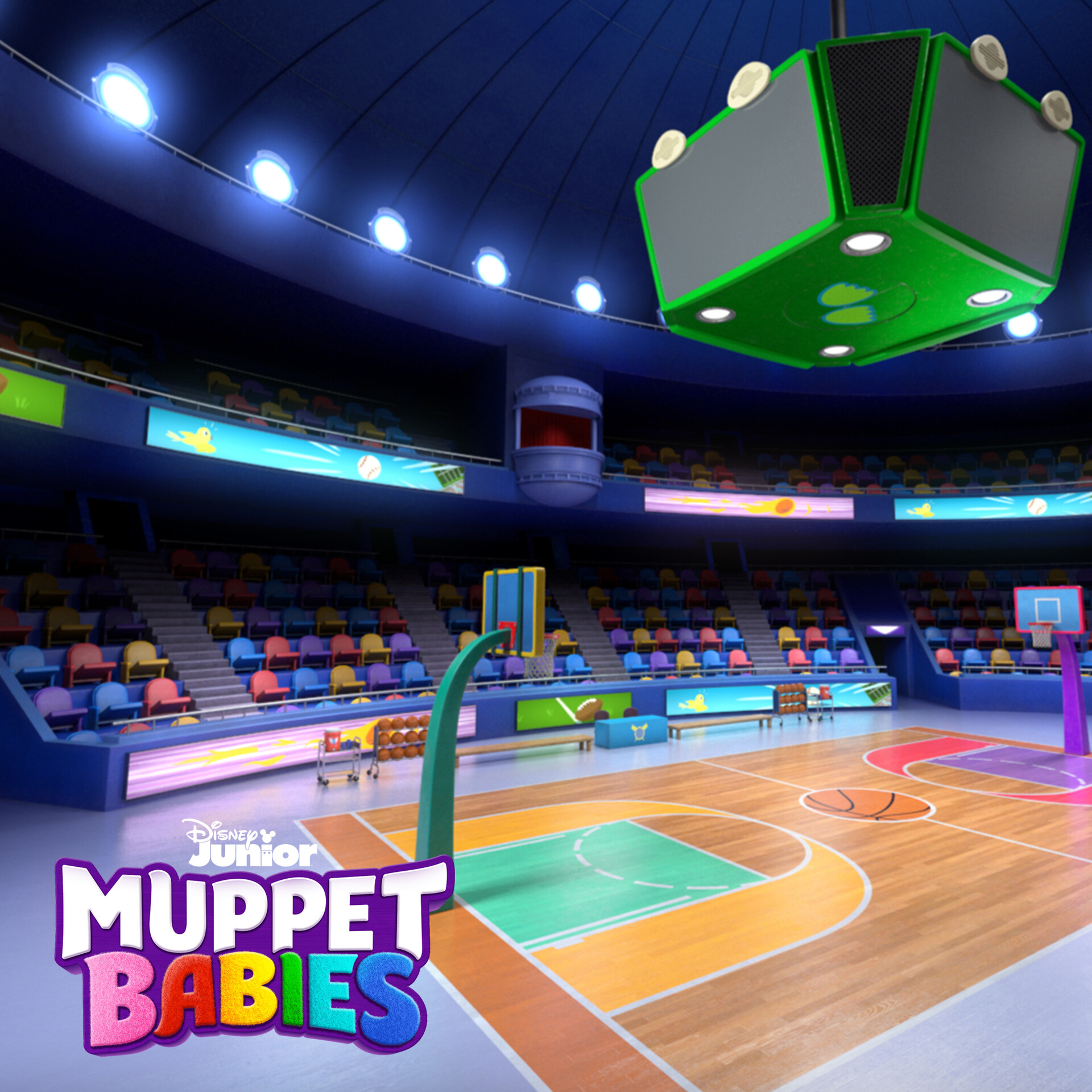 ArtStation - Muppet Babies - Stadium