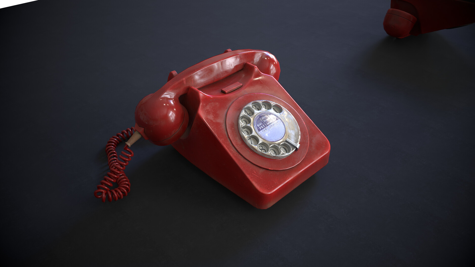 ArtStation - Vintage Telephone Prop