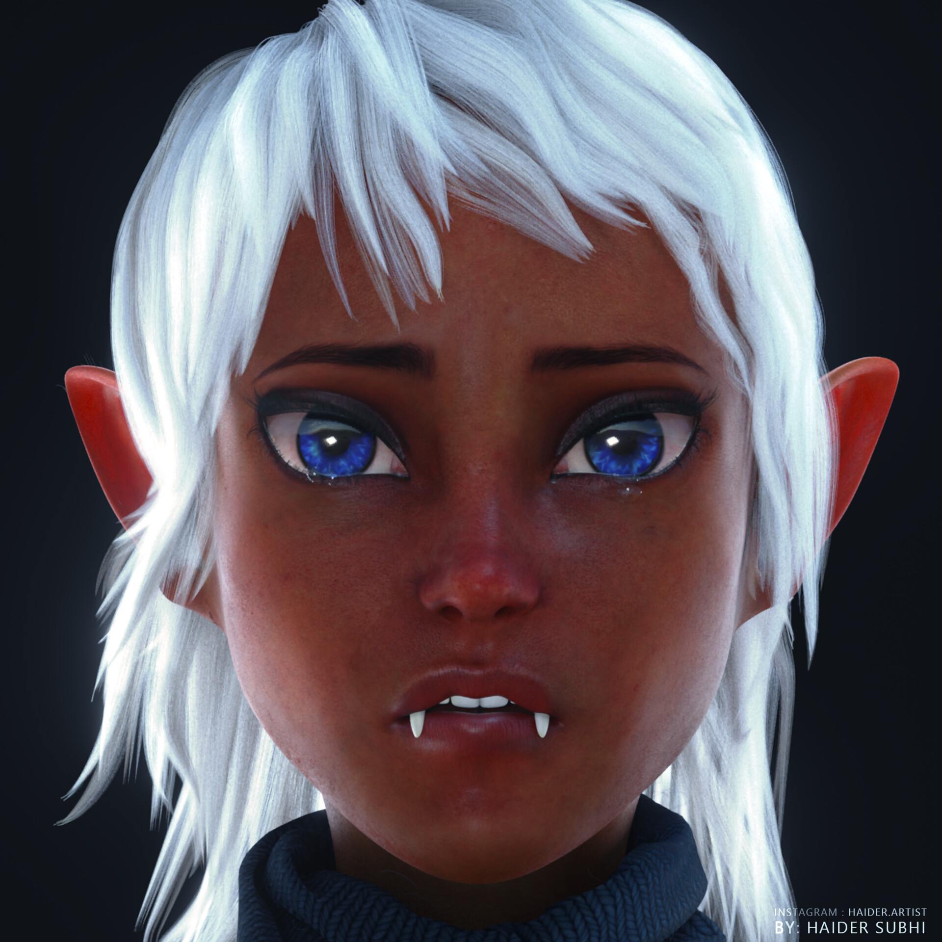 ArtStation - Stylized vampire