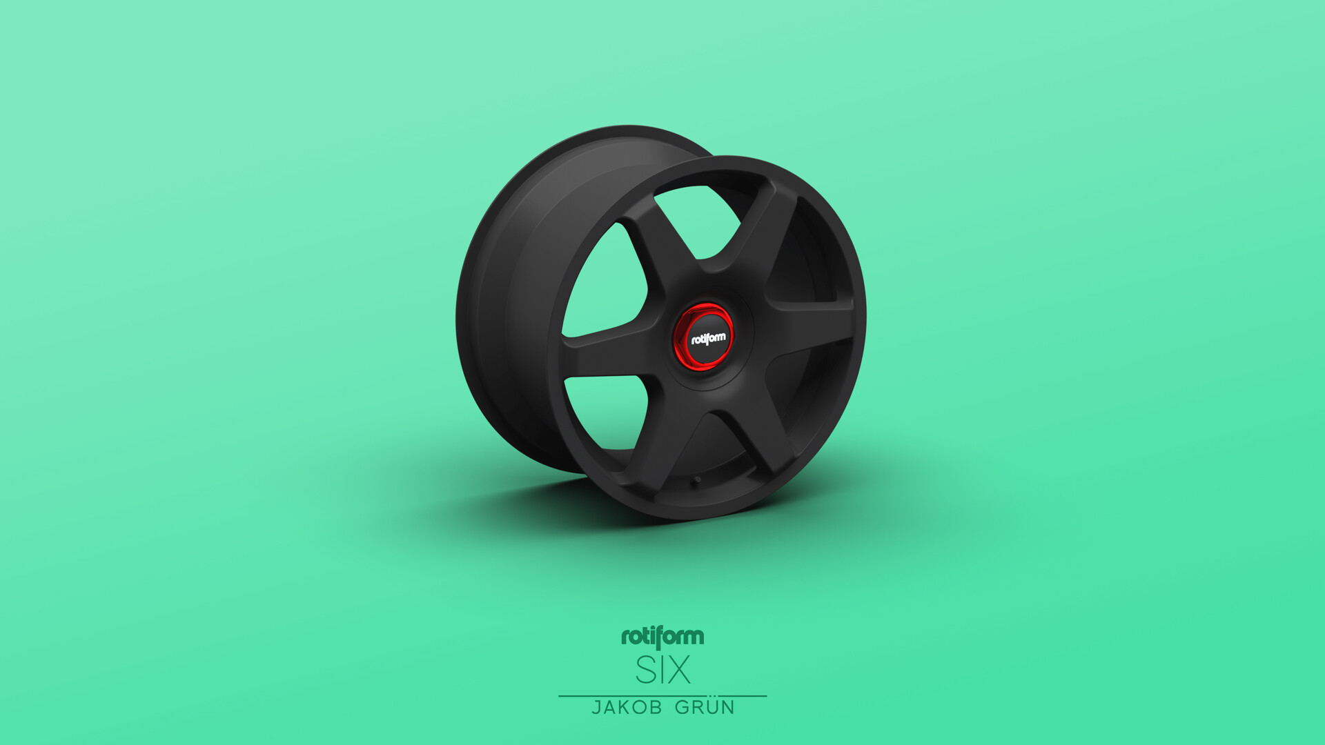ArtStation - Rotiform Wheels SIX Rendering