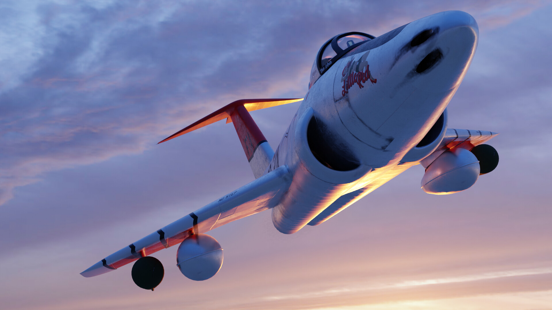 ArtStation - F-24L-ON Raven "Little Red" | First Generation Jet Fighter ...