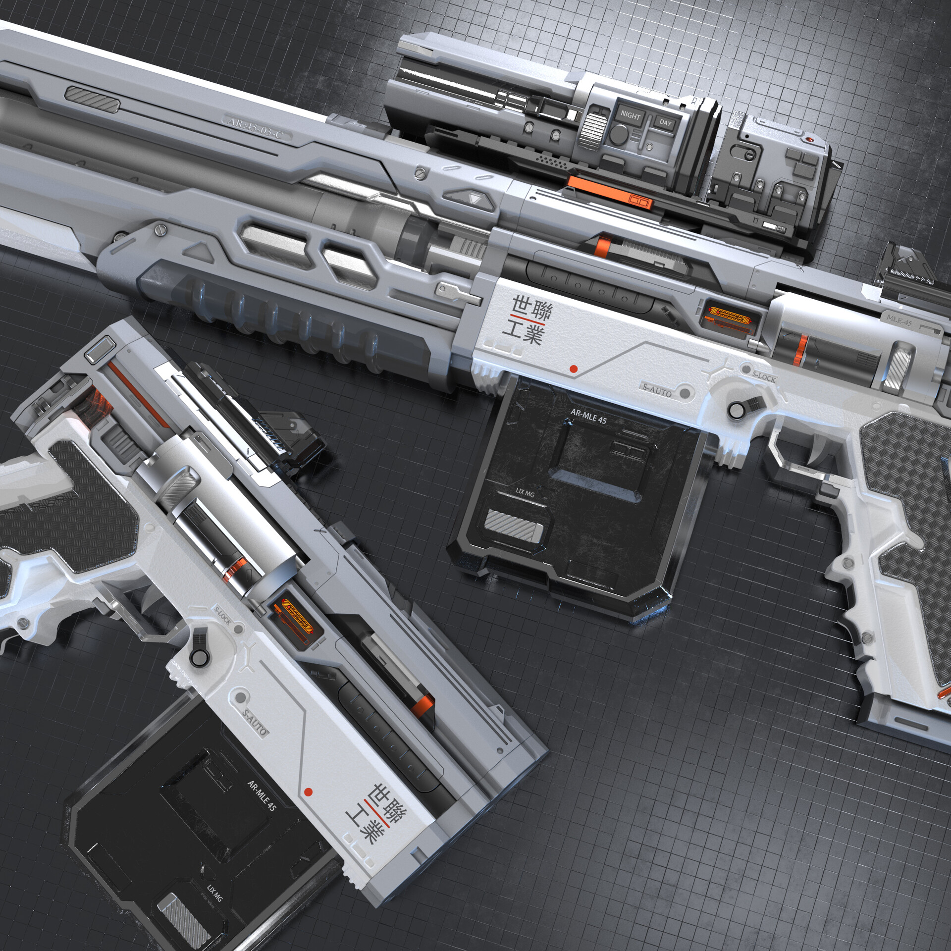 ArtStation - 世聯工業（MLE-14）WEAPON SET