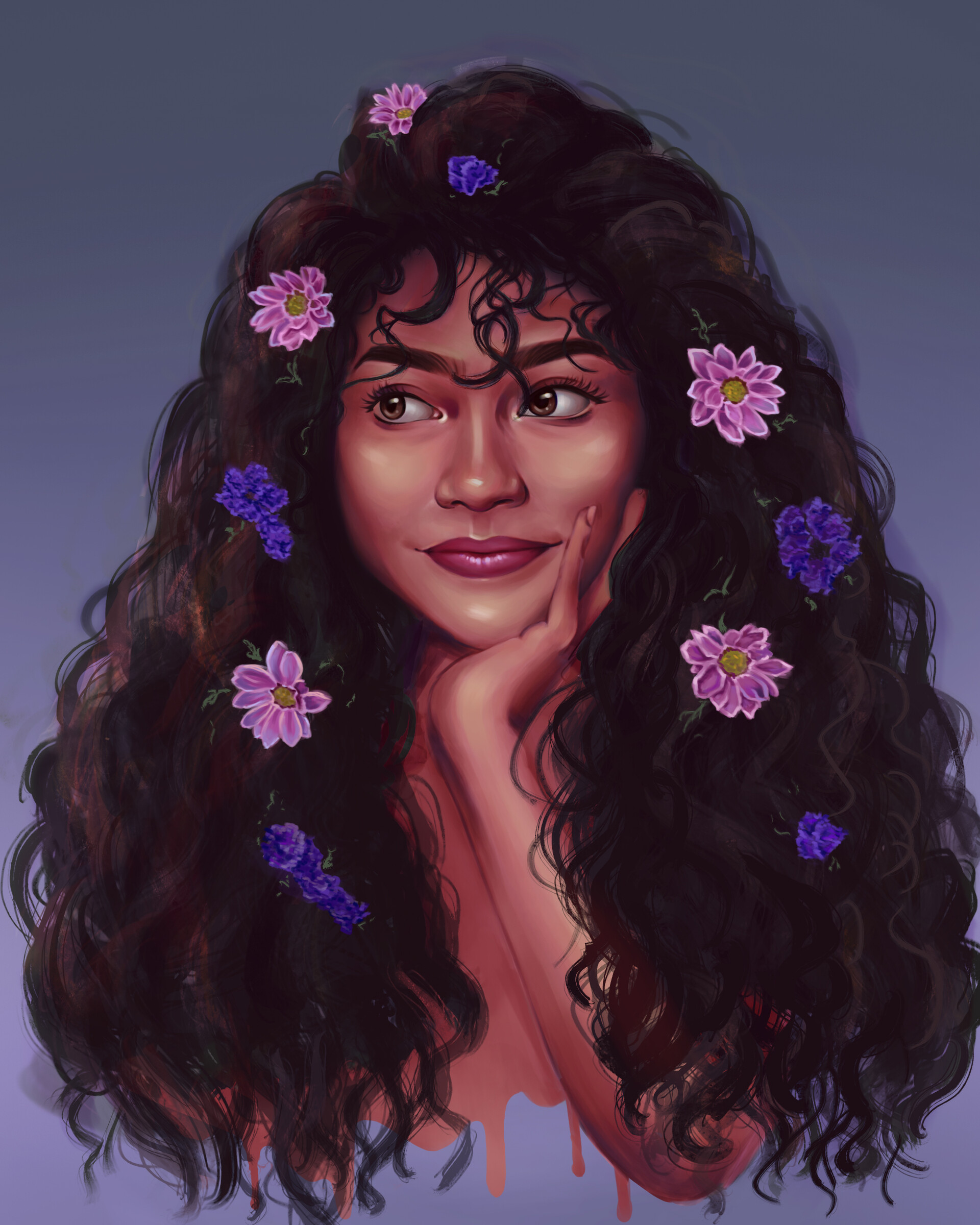 ArtStation - Zendaya Drawing