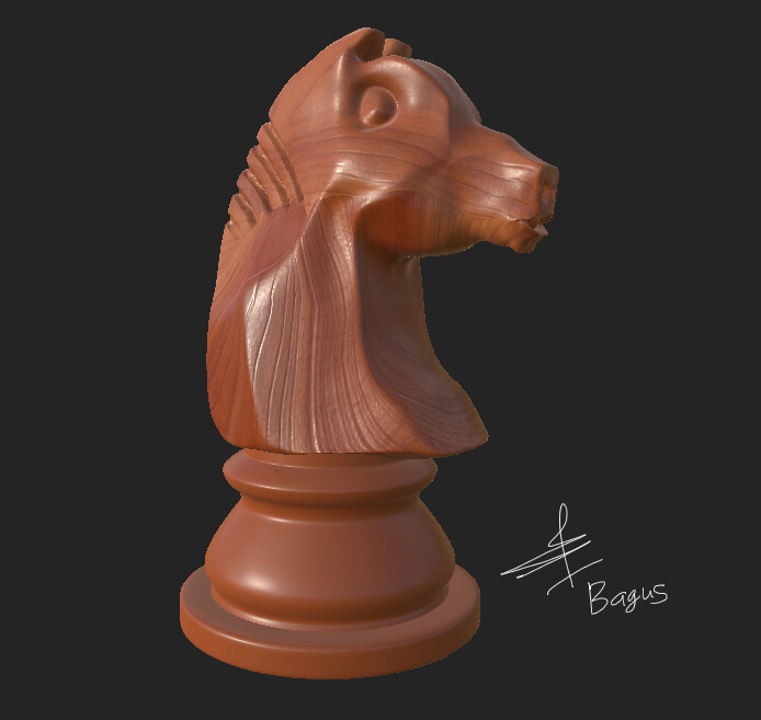 ArtStation - Chess Knight
