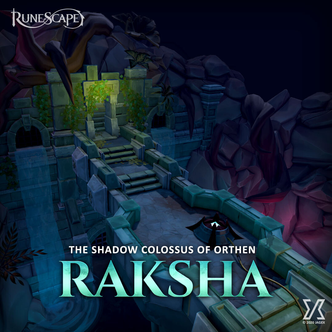 ArtStation - Runescape - Raksha the Shadow Colossus of Orthen