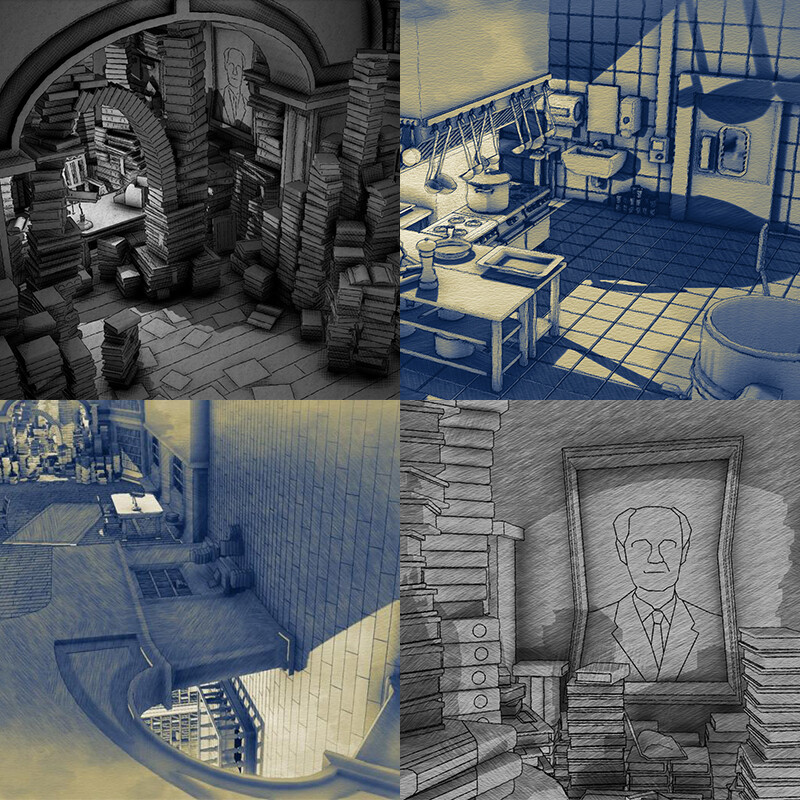 ArtStation - Shady Part of Me - 3D Environments