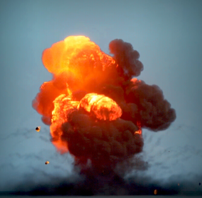 ArtStation - Explosion Unreal + Embergen