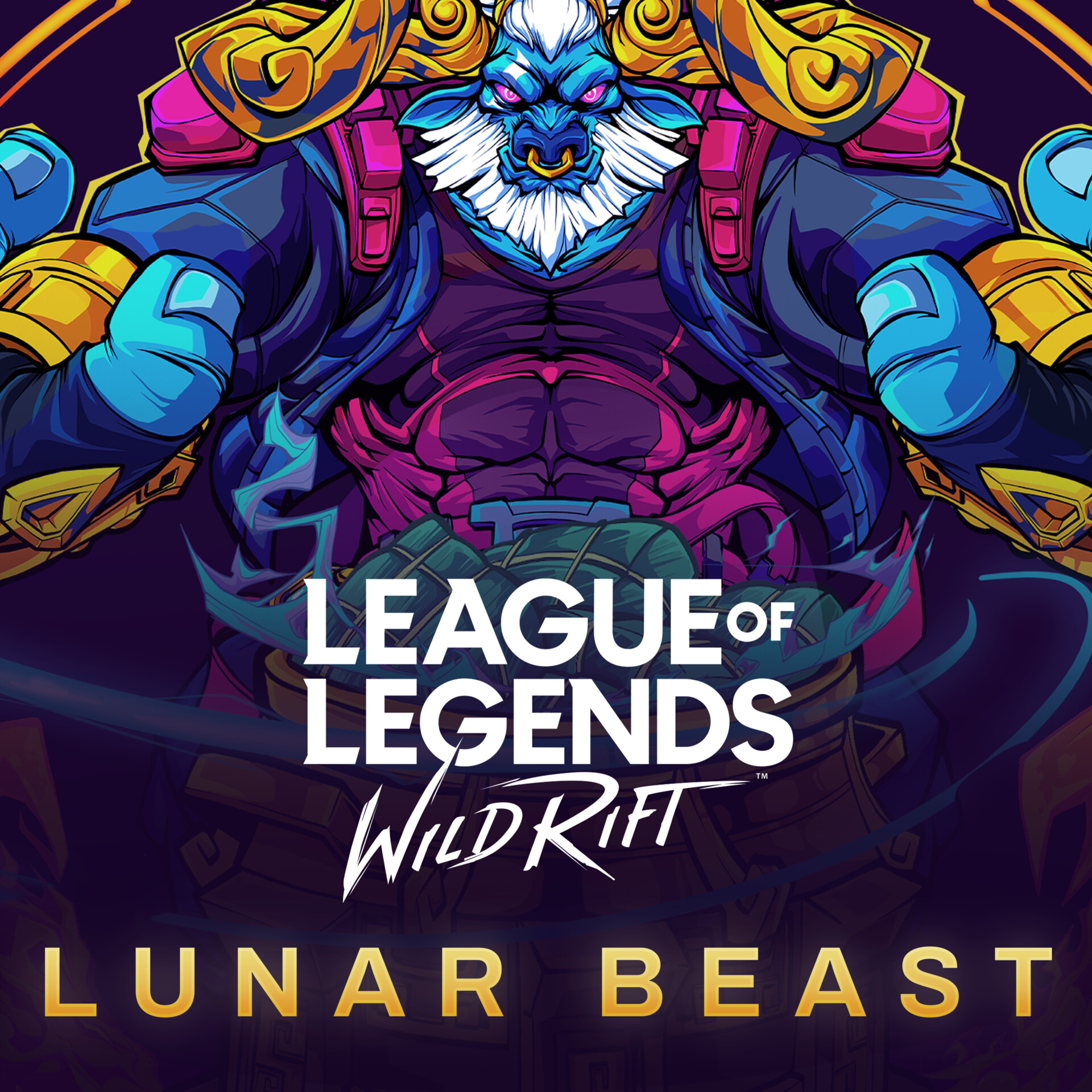 ArtStation - LEAGUE OF LEGENDS: WILD RIFT - LUNAR BEAST FANART