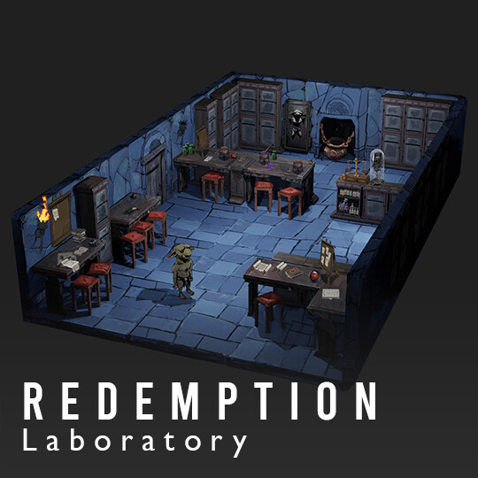 ArtStation - Redemption - Laboratory