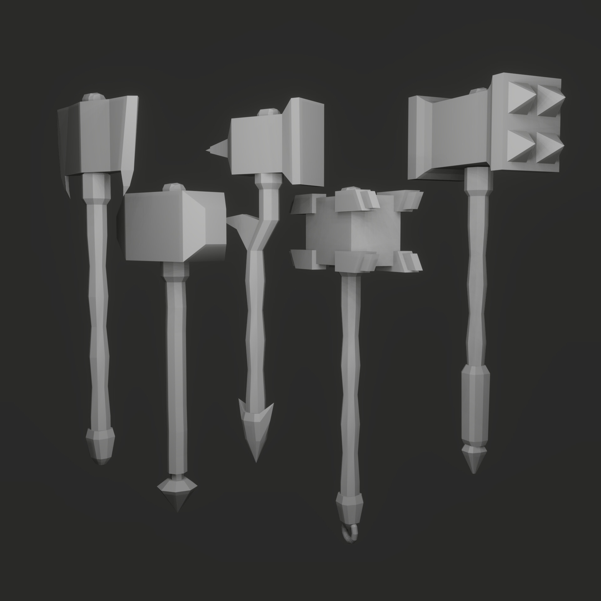 ArtStation - Hammers | 3D models