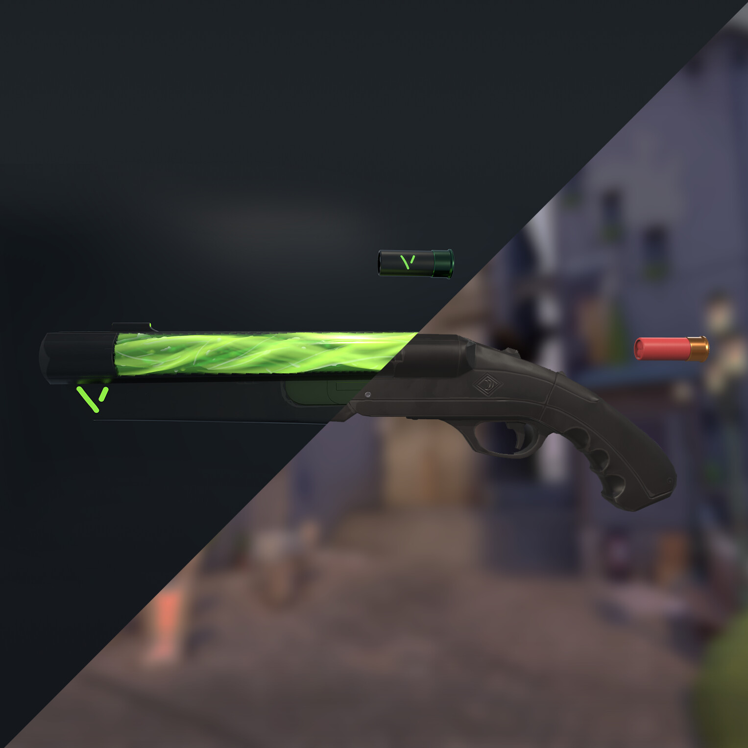 ArtStation - Fan Art - Valorant Shorty Classic + Snakebite Skin