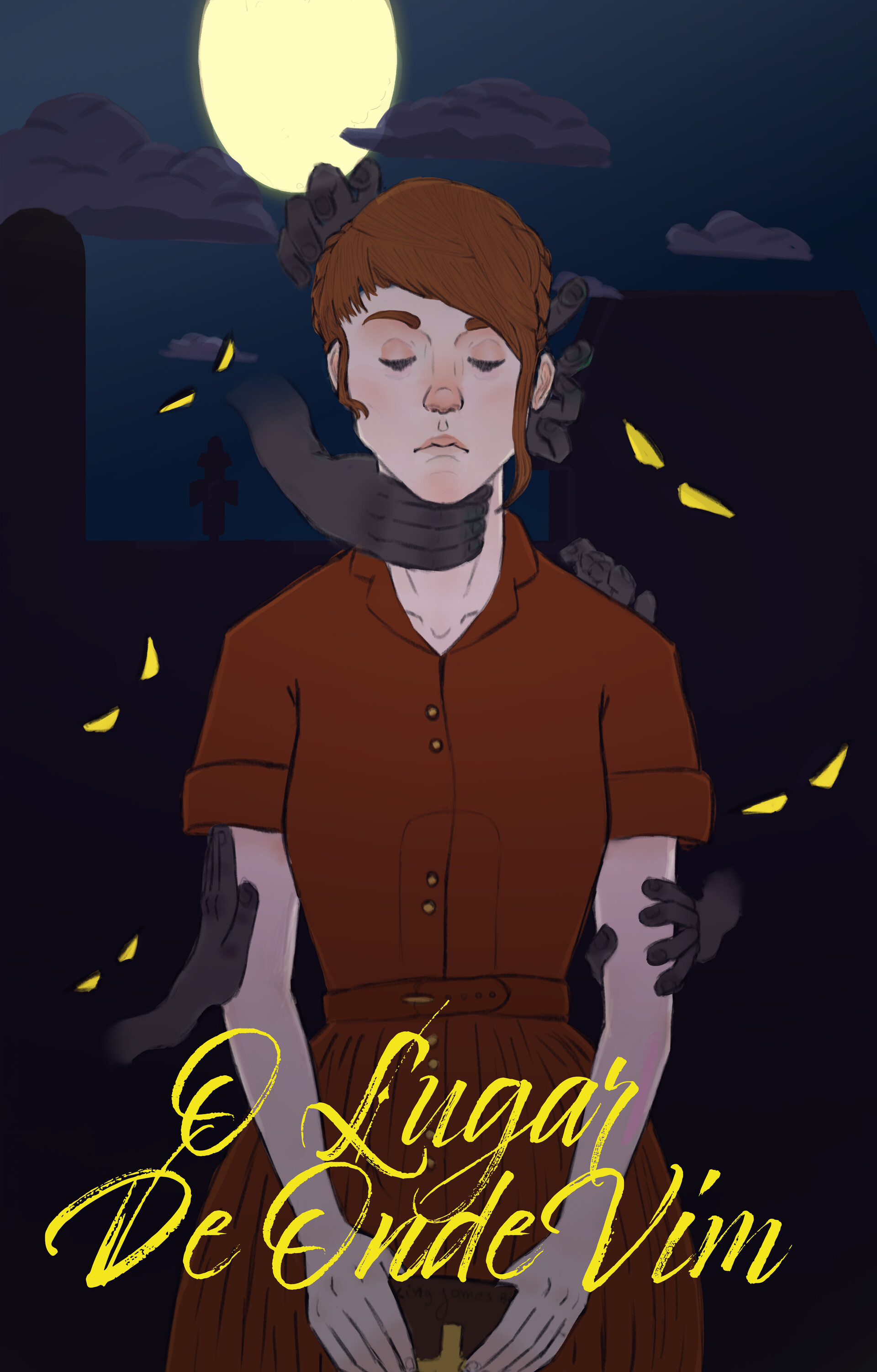 ArtStation - Cover for "O Lugar de Onde Vim"