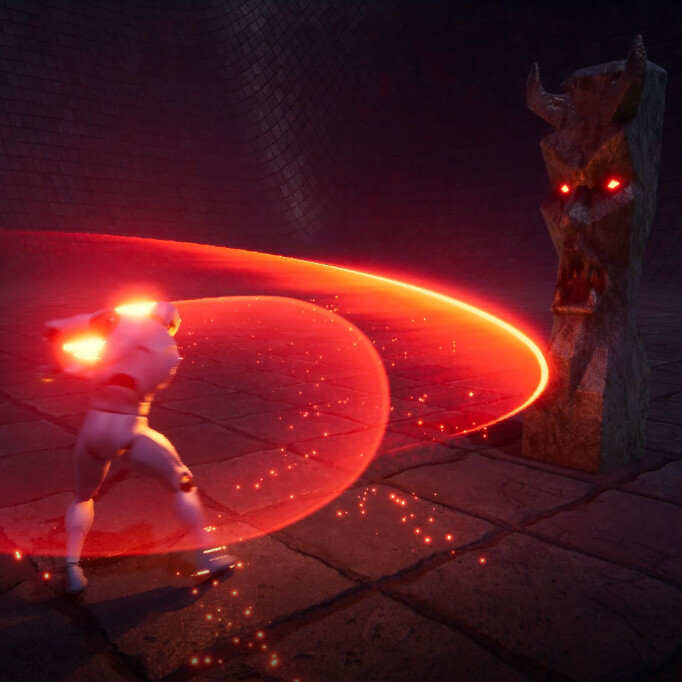 ArtStation - Mighty Sword Slash