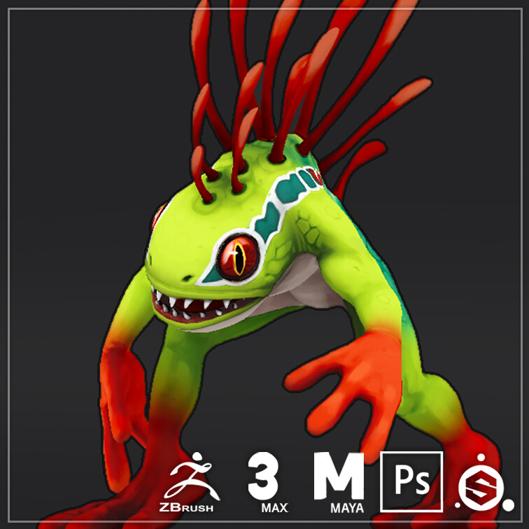 ArtStation - Mrglrm, the Murloc - World of Warcraft Fanart