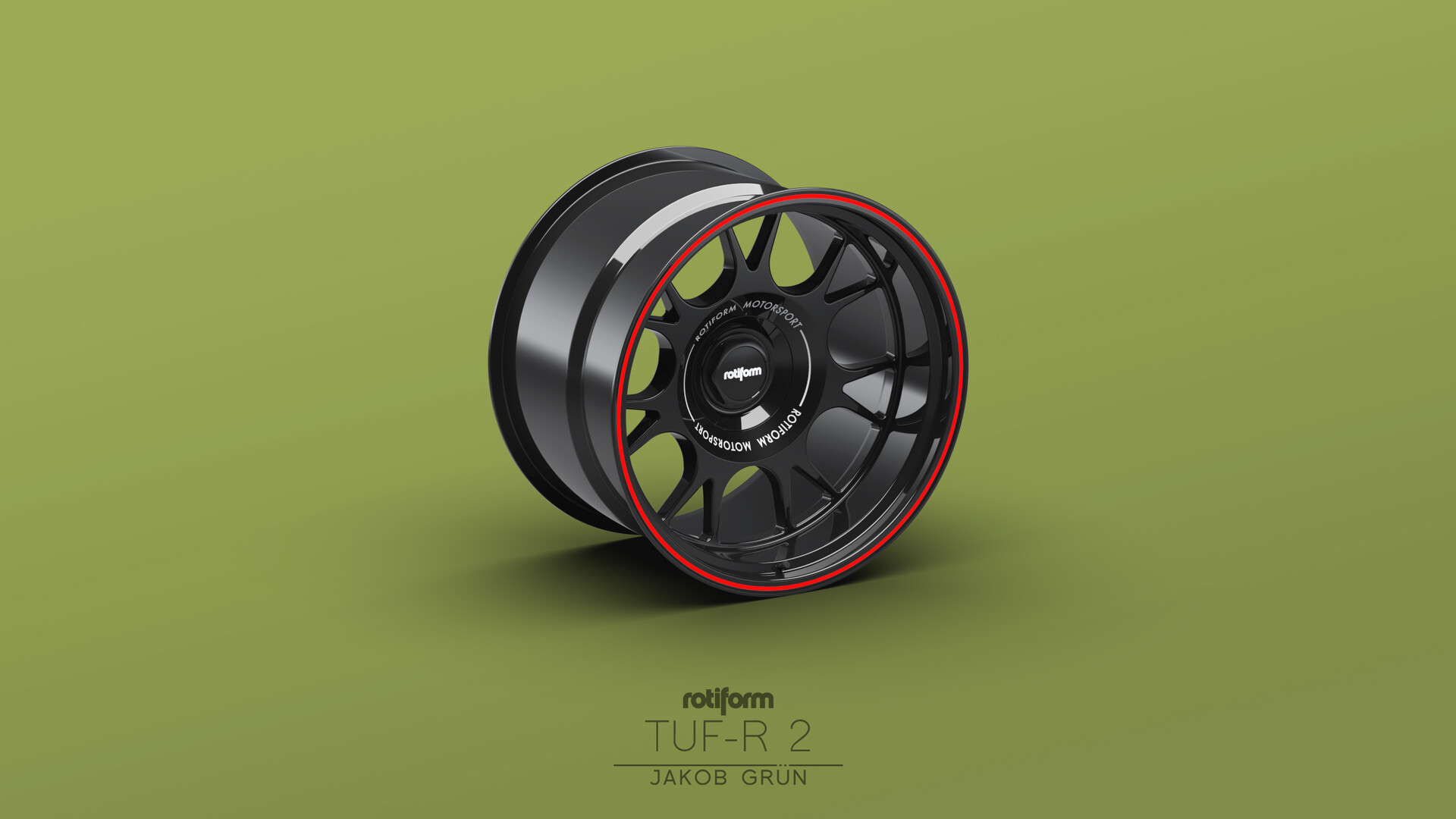 ArtStation - Rotiform Wheels TUF-R Variant 2 Rendering