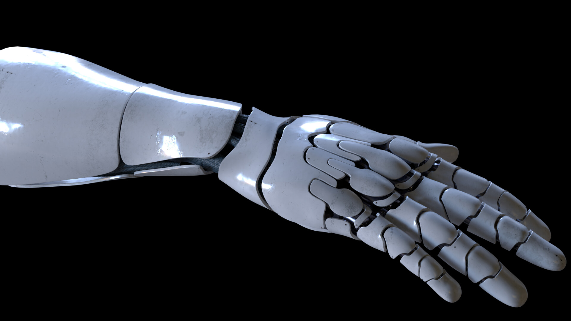 ArtStation - WIP Robot hands