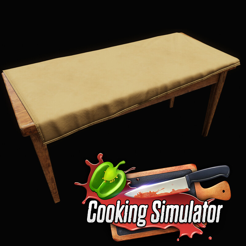 ArtStation - Table - Cooking Simulator